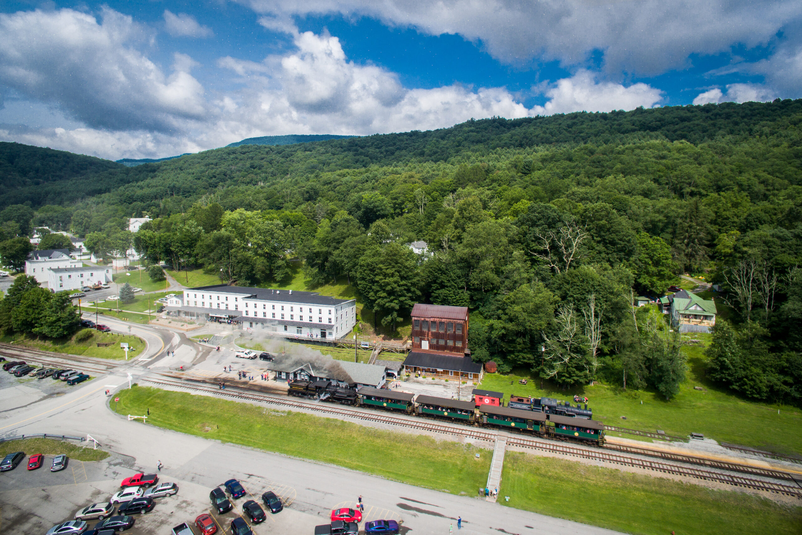 Cass Scenic Railroad State Park in Cass, West Virginia - Pocahontas ...